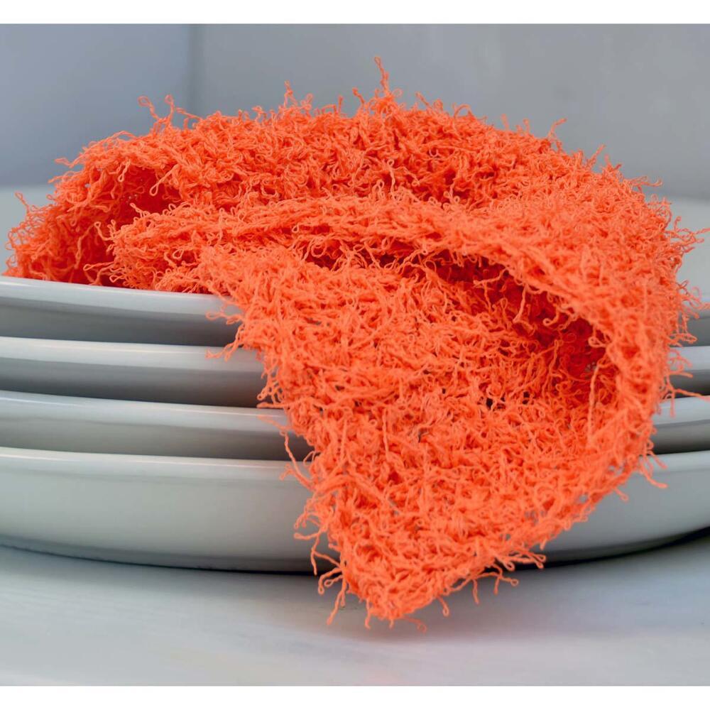 Premier® Orange Flash Washcloth Free Download – Premier Yarns