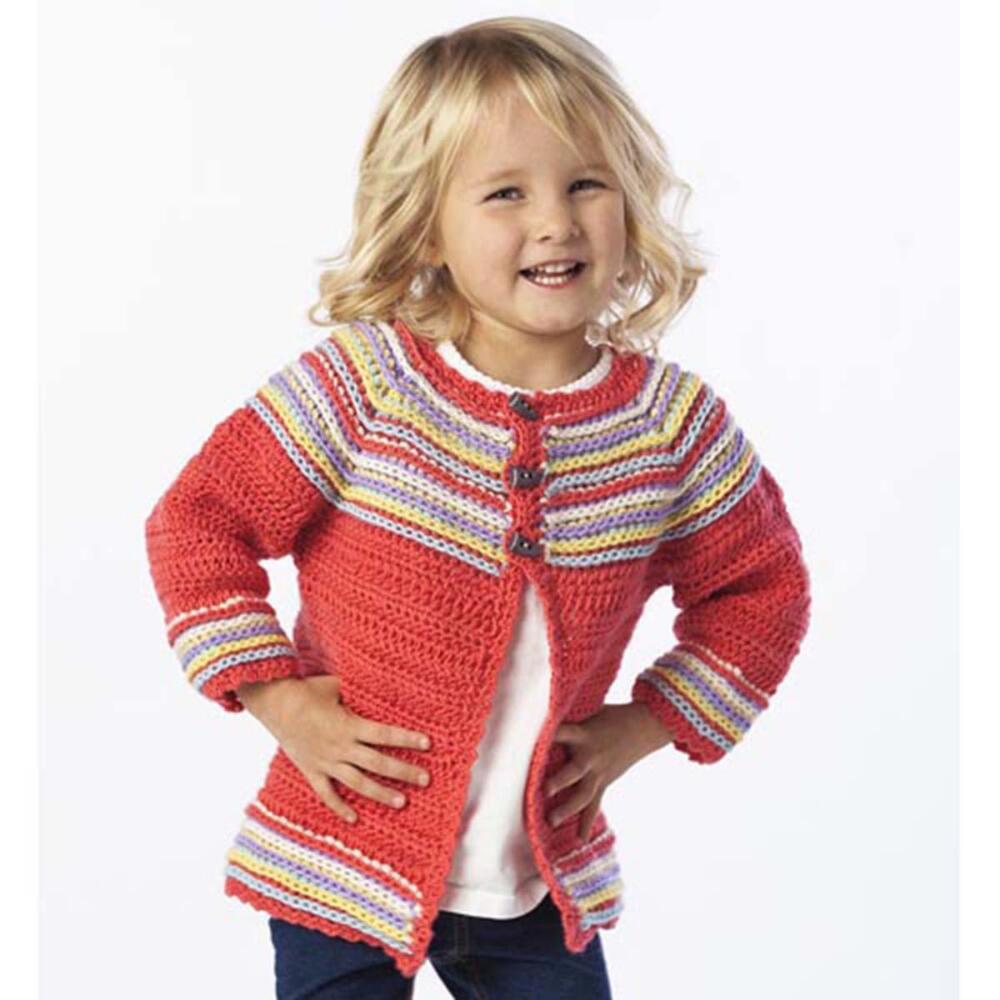 Premier® Cutie Bug Cardi Free Download – Premier Yarns