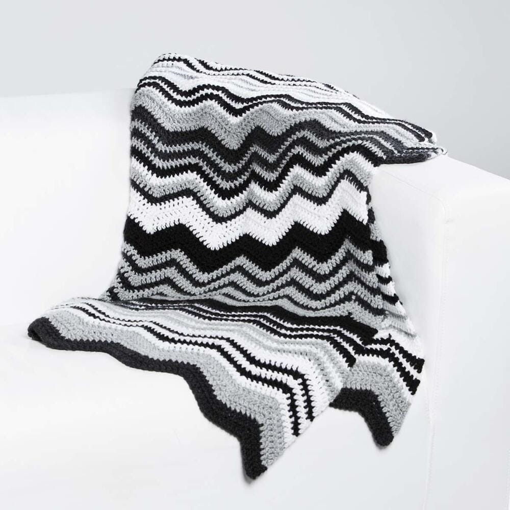 Static Waves Throw – Premier Yarns