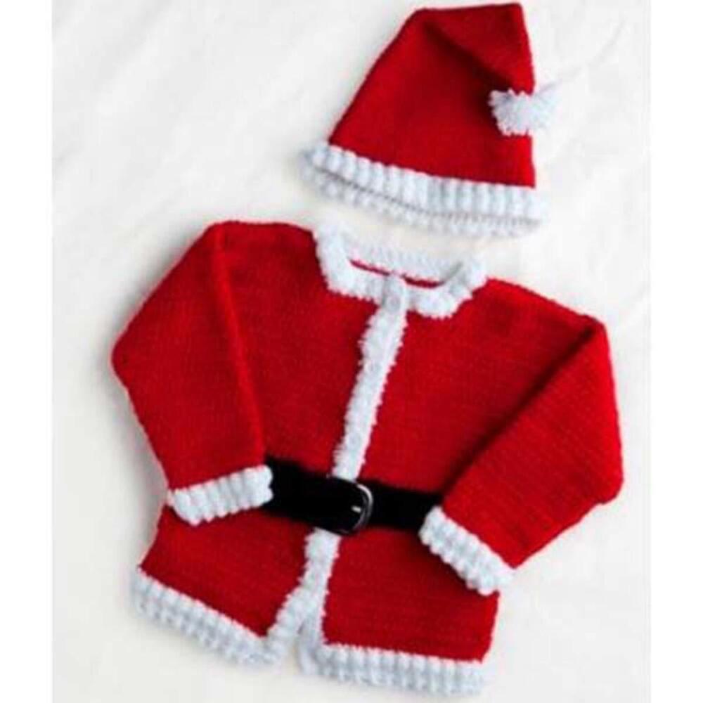Premier® Santa Jacket and Cap Crochet Pattern Free Download – Premier Yarns